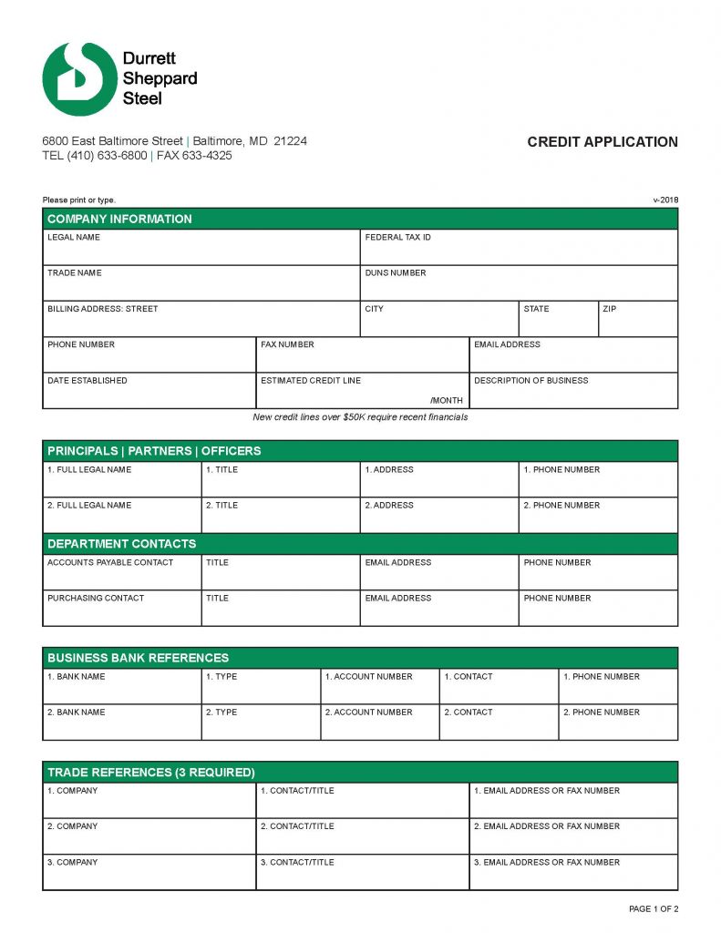 Customer Resources | Durrett Sheppard Steel Co.